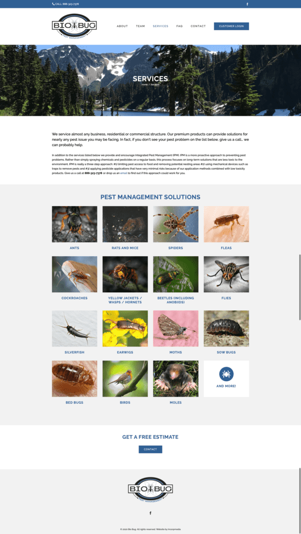 Bio Bug Website Design & Development · Incorpmedia Web Design, Graphic ...