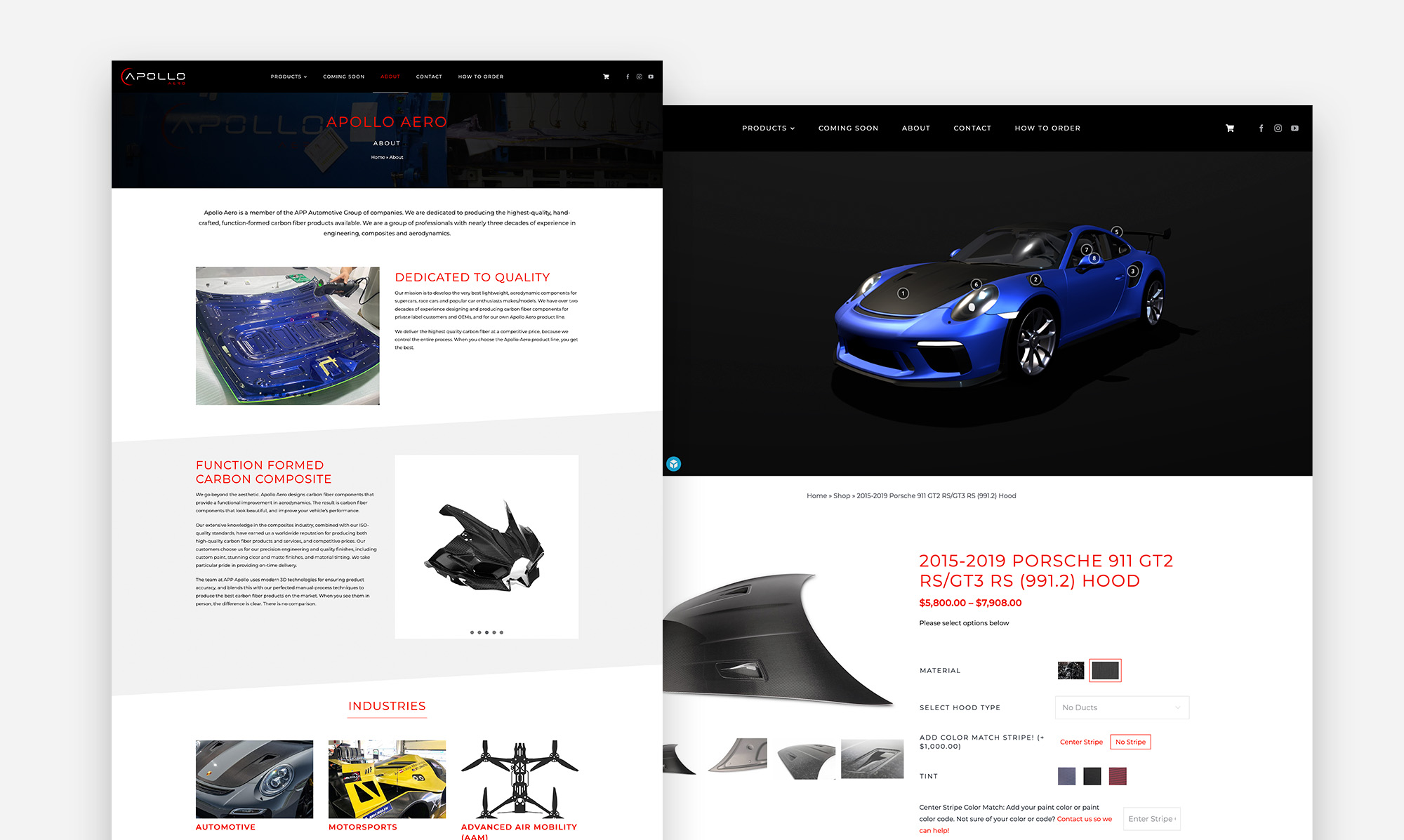 Apollo Aero Website · Incorpmedia Web Design, Graphic Design, Digital ...